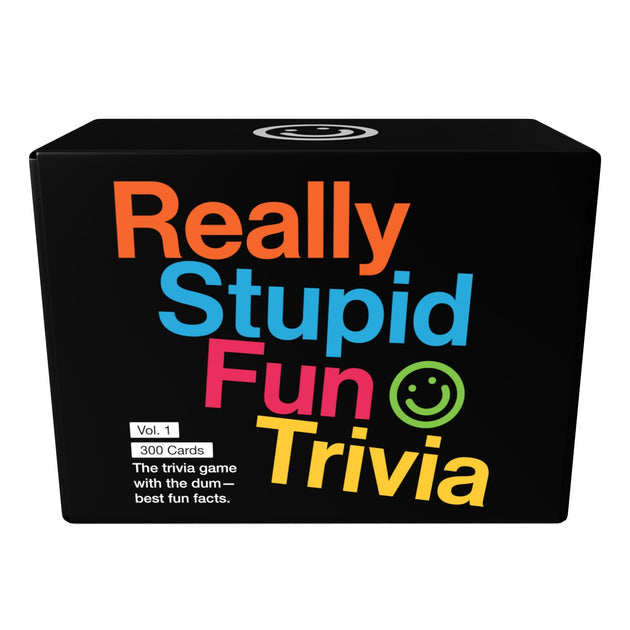 Really Stupid Fun Trivia | 700 Cards Full of Trivia That's Too Dumb To ...